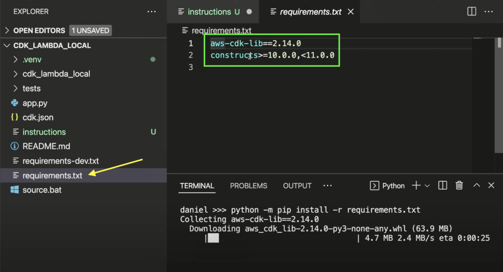 How To Test Your Aws Lambda Function Locally With Cdk Be A Better Dev