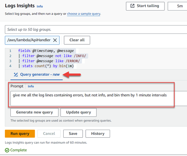 A Better Way To Search Through Logs With Cloudwatch Query Generator Be A Better Dev